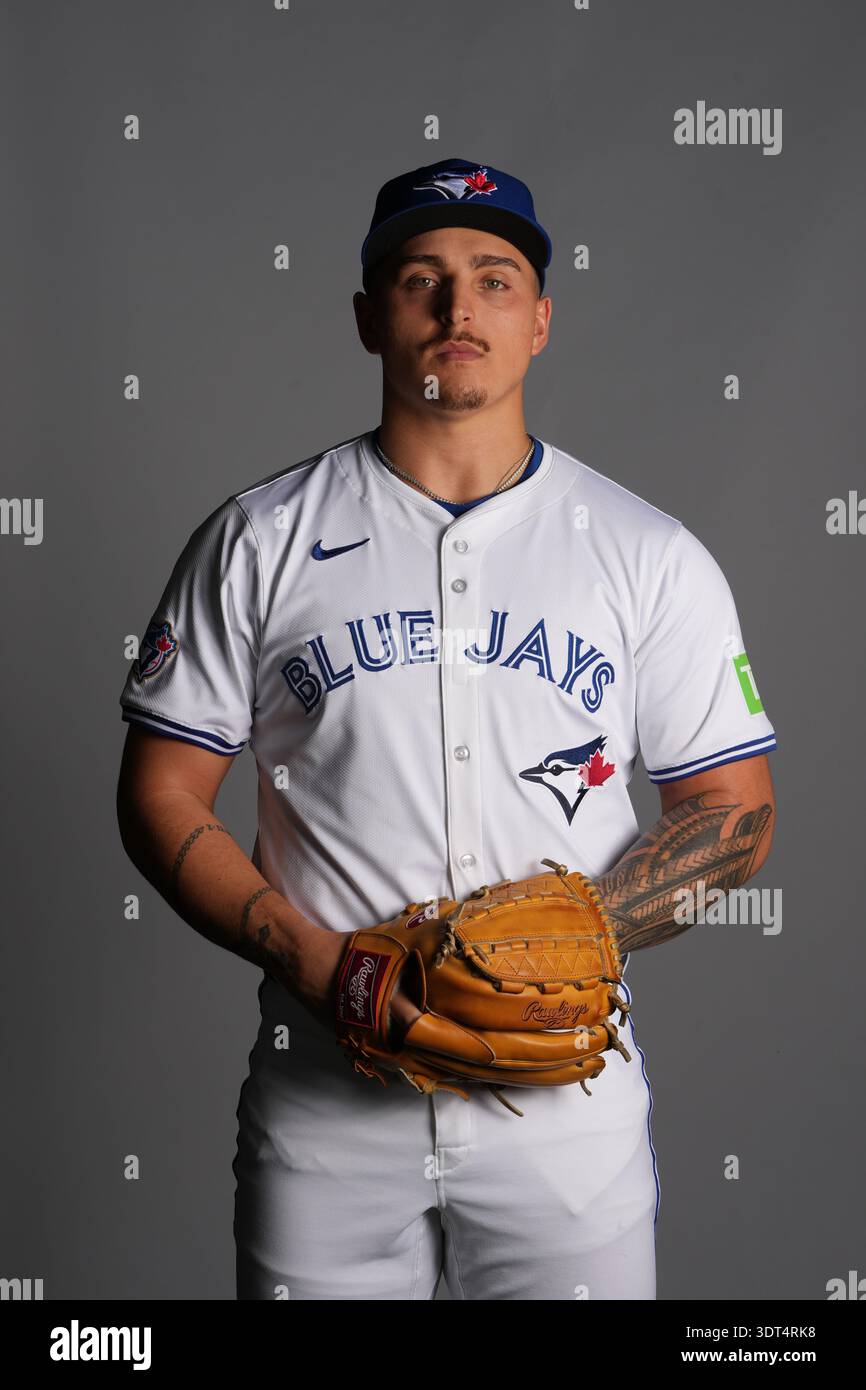 This is a 2026 photo of Ricky Tiedemann of the Toronto Blue Jays ...