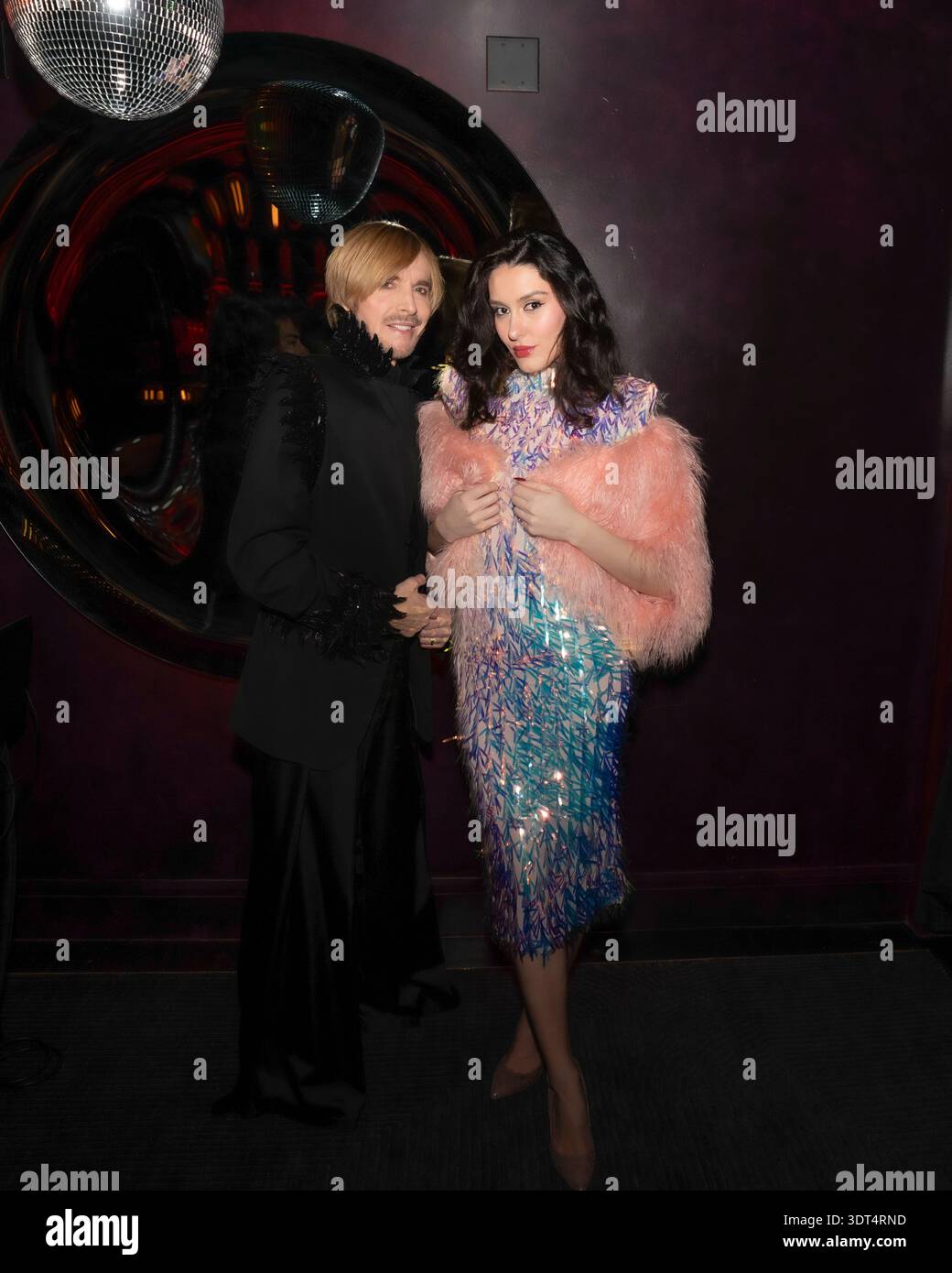 Marc Bouwer and Sabrina Perlleshi attends Marc Bouwer Some Like It ...