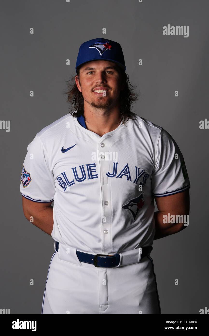 This is a 2026 photo of Addison Barger of the Toronto Blue Jays ...