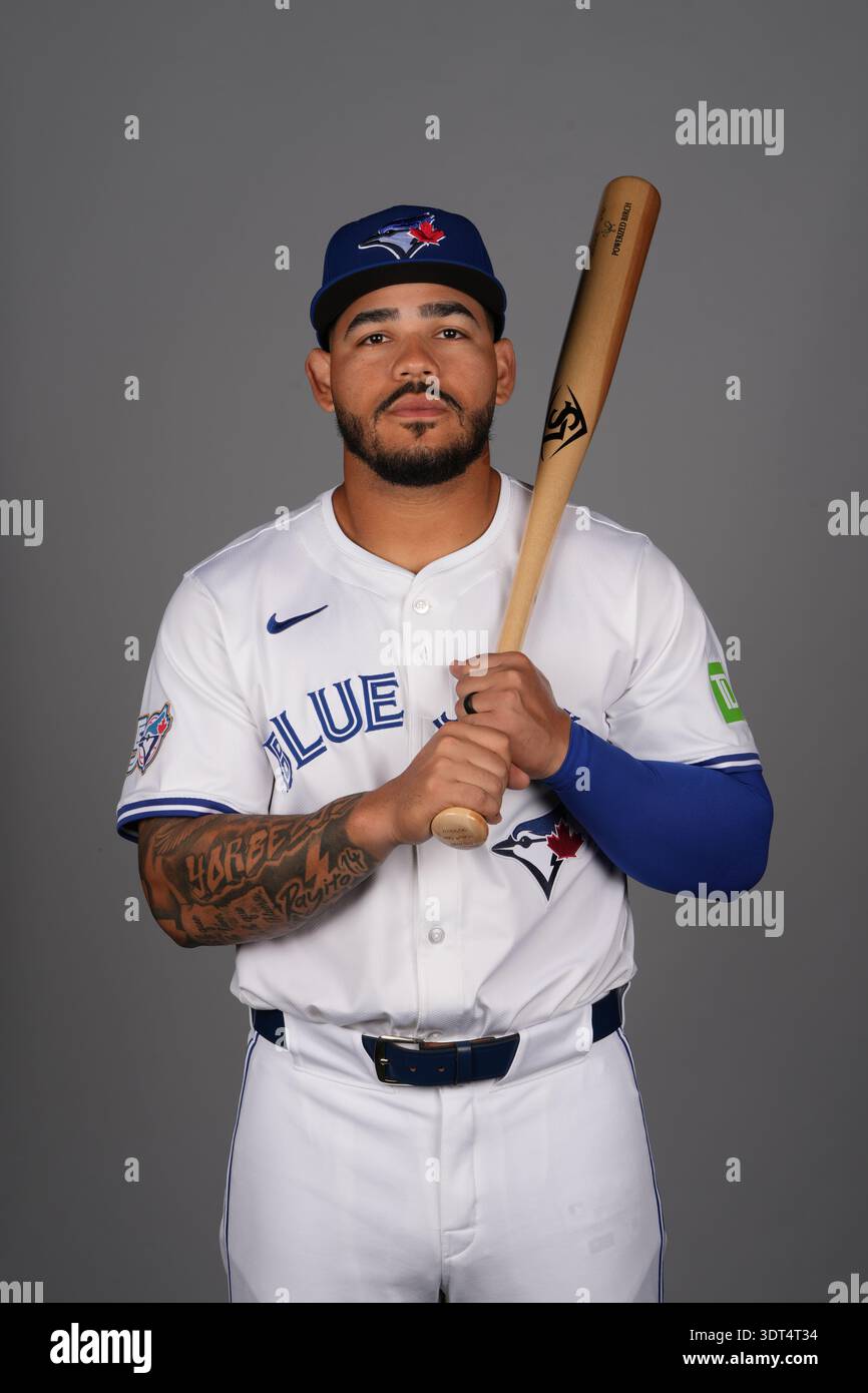 This is a 2026 photo of Yohendrick Pinango of the Toronto Blue Jays ...