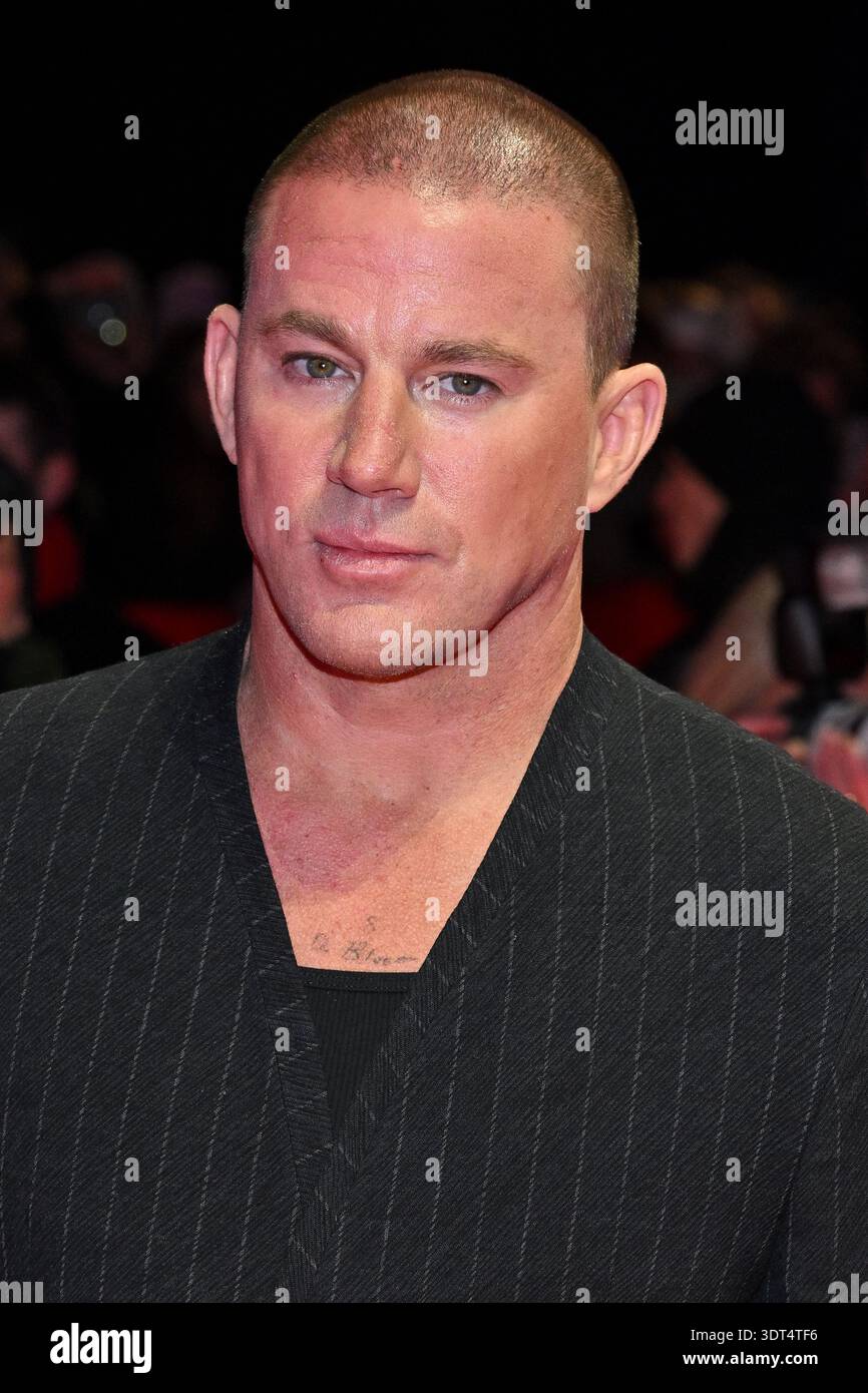 Channing Tatum attending the screening of the movie Josephine during ...