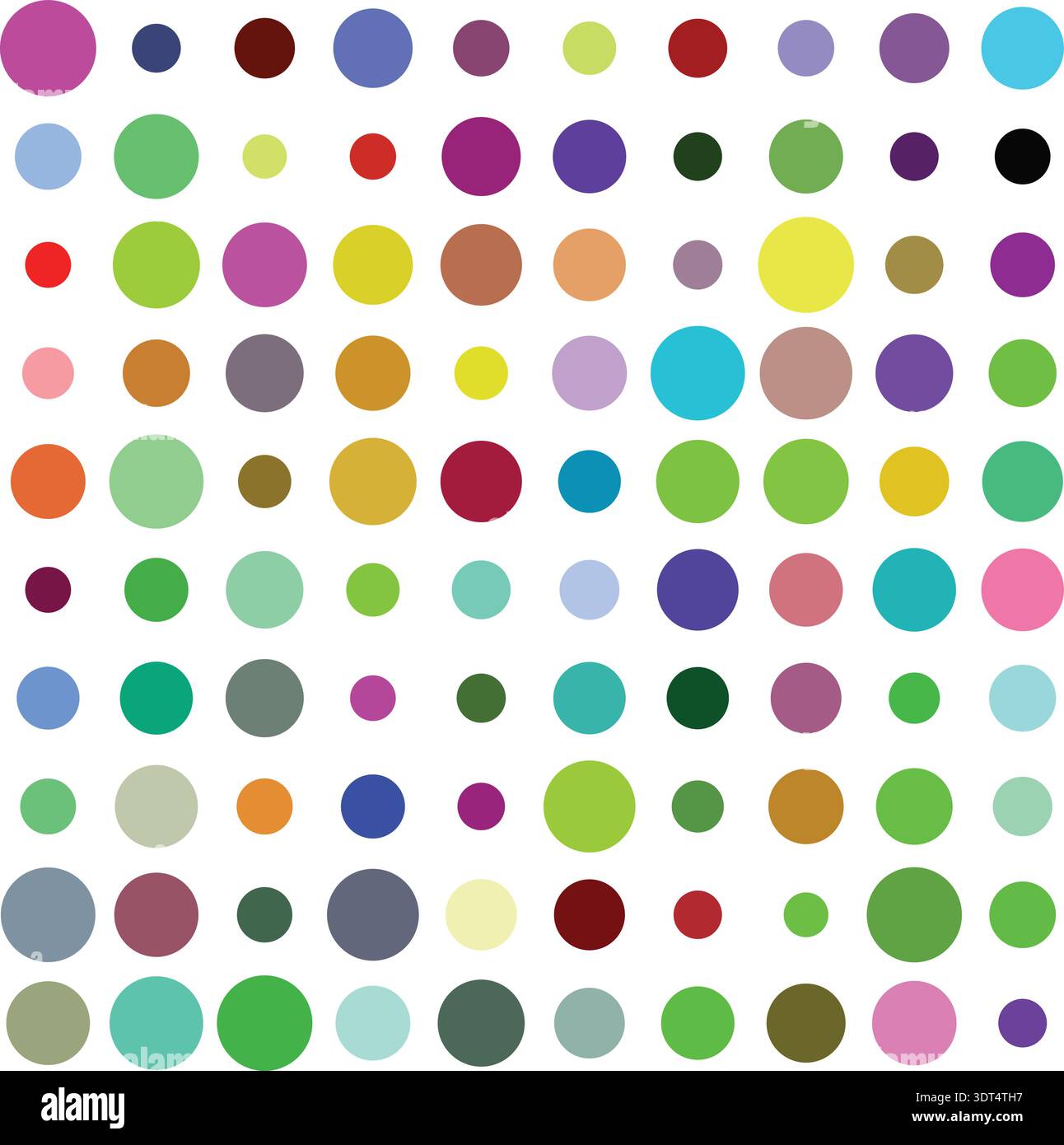 Dots of various sizes Stock Vector Images - Alamy