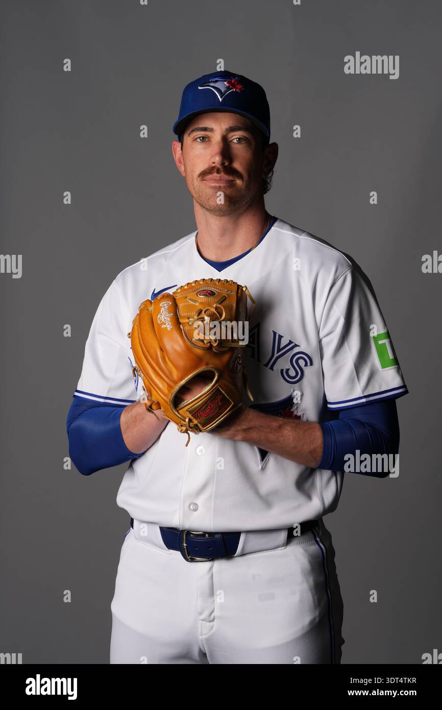 This is a 2026 photo of Shane Bieber of the Toronto Blue Jays baseball ...