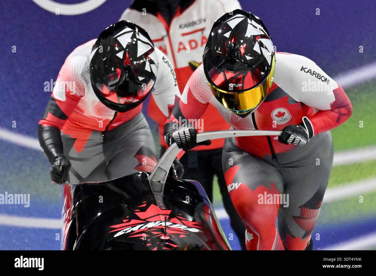 20 February 2026, Italy, Cortina D'ampezzo: Olympia, Olympic Winter ...