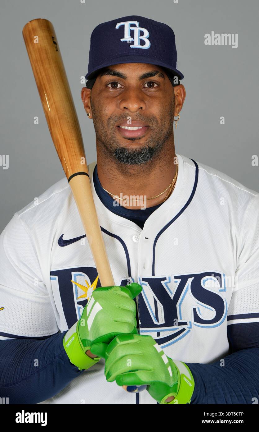 This is a 2026 photo Yandy Díaz of the Tampa Bay Rays during a spring ...