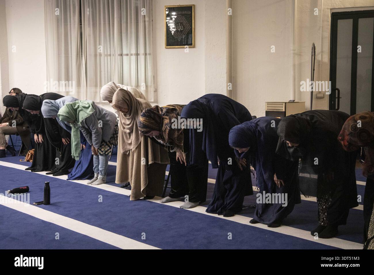 Milan, Via Meda, San Gottardo, Al-Wahid Mosque. Iftar, breaking the ...
