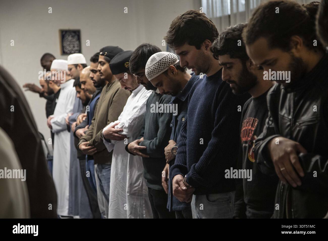Milan, Via Meda, San Gottardo, Al-Wahid Mosque. Iftar, breaking the ...