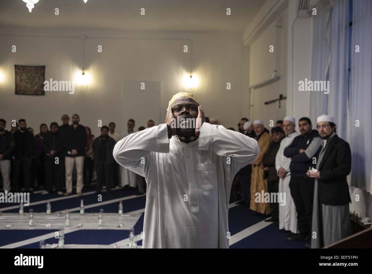 Milan, Italy. 20th Feb, 2026. Milan, Via Meda, San Gottardo, Al-Wahid ...