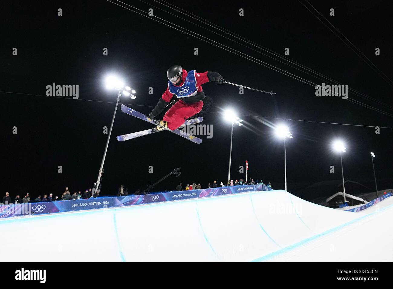 Canada's Brendan MacKay competes during the men's freestyle skiing ...