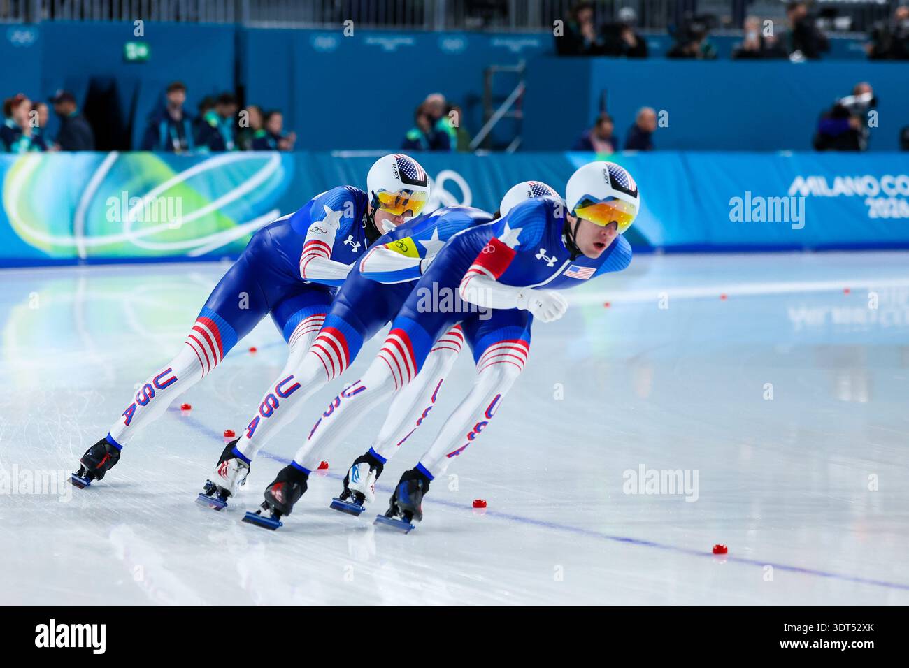Ethan Cepuran, Casey Dawson and Emery Lehman of Team United States of ...