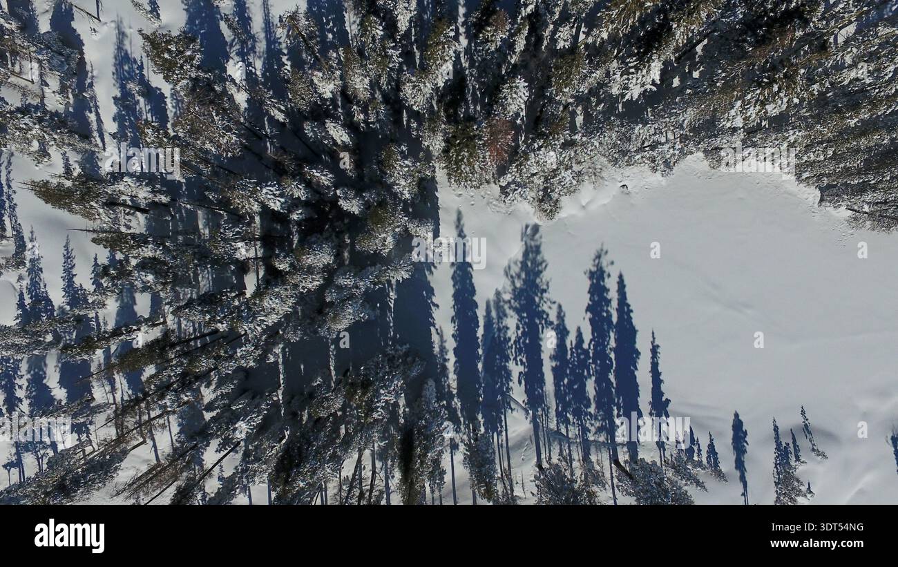 The Castle Peak area is shown in an aerial view on Friday, Feb. 20 ...