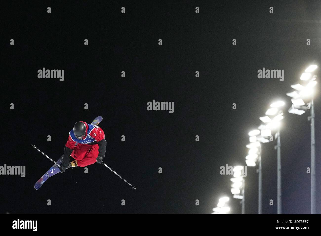 Canada's Brendan MacKay competes during the men's freestyle skiing ...