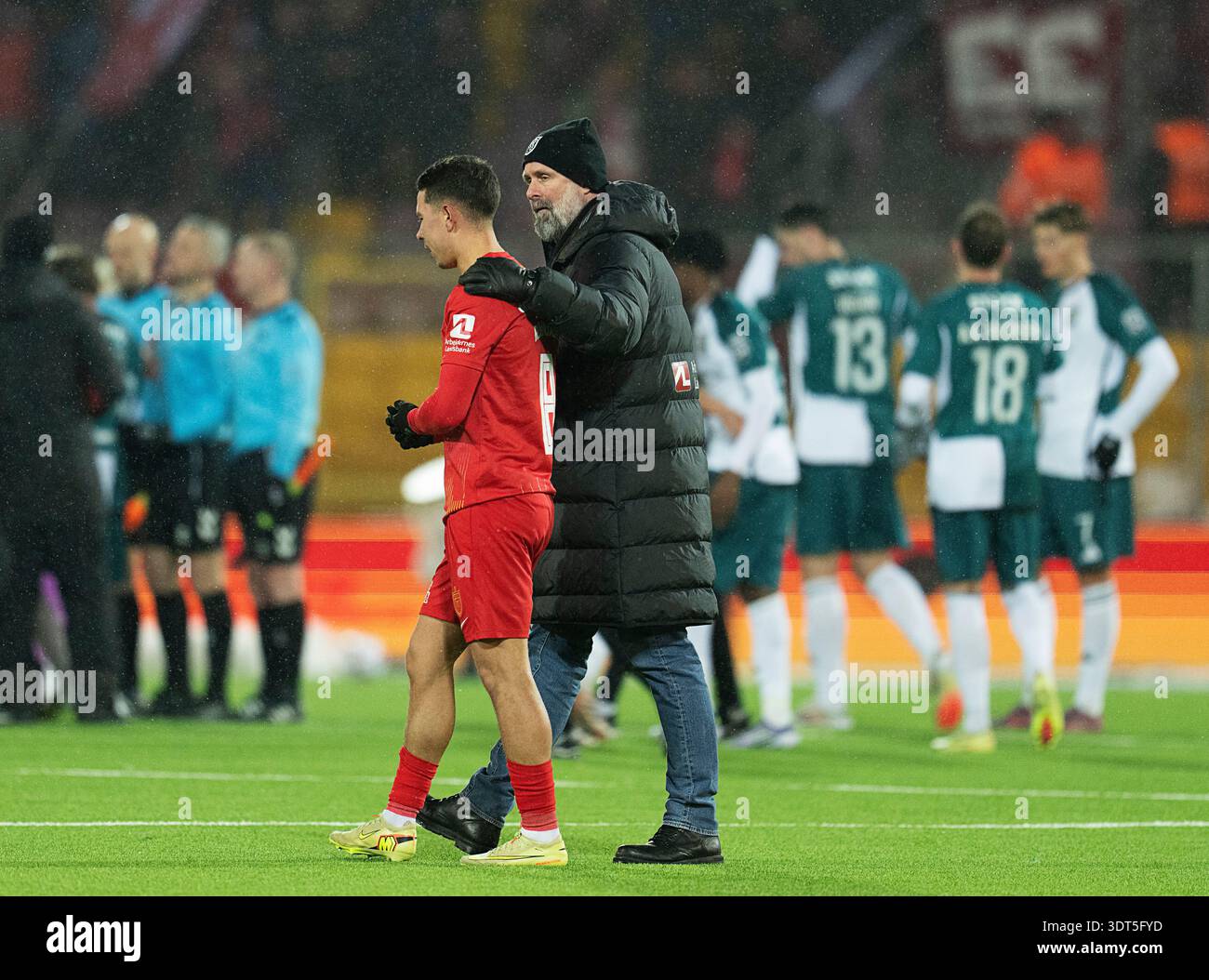 Farum, Denmark. 20th Feb, 2026. FC Nordsjaelland's Nicklas Roejkjaer ...