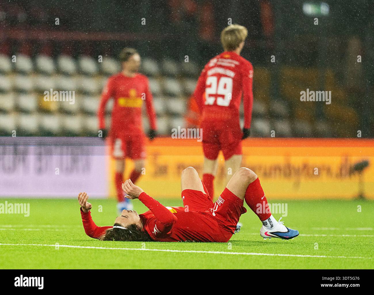 Farum, Denmark. 20th Feb, 2026. FC Nordsjaelland's Alexander Lind ...