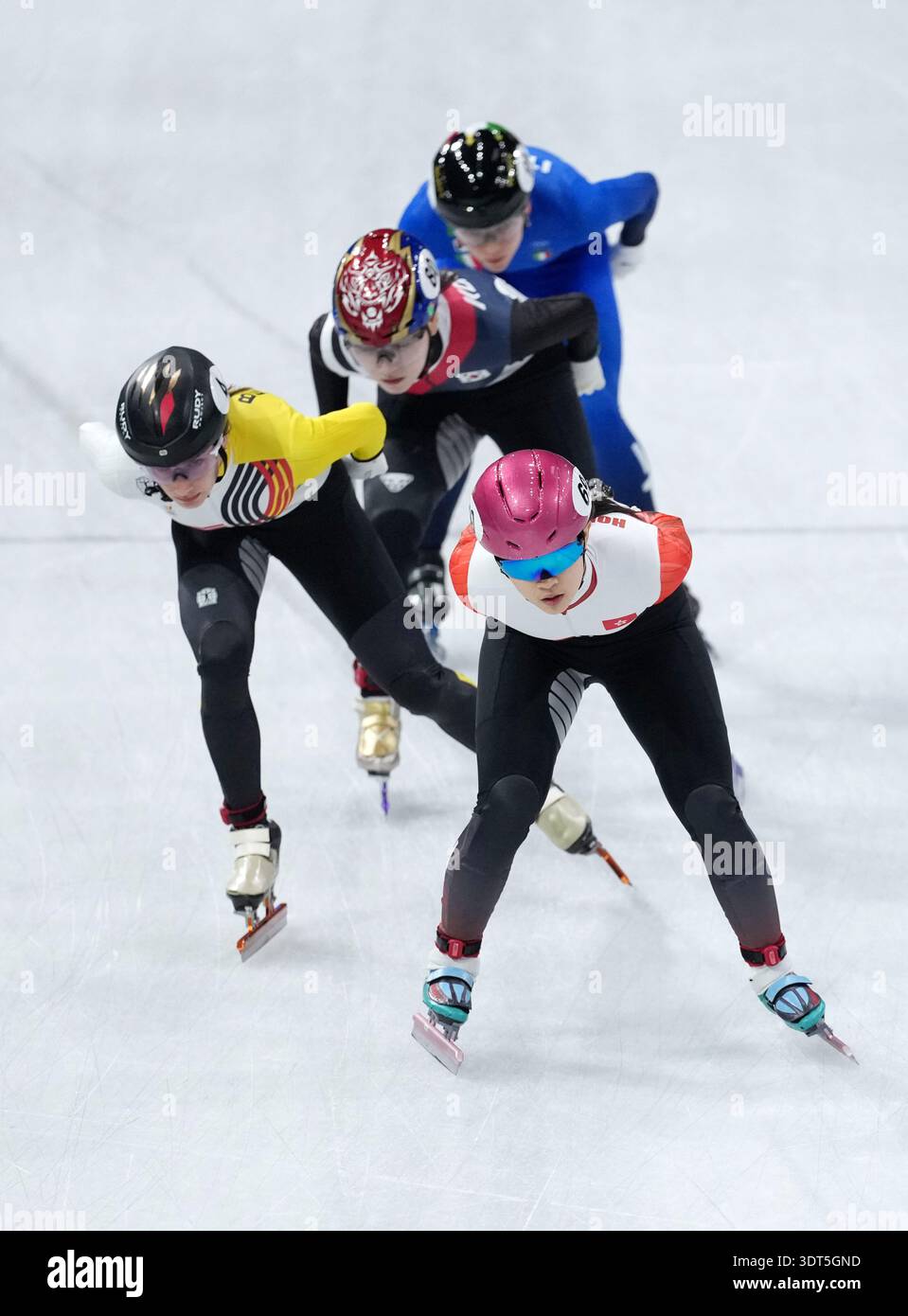 Milan, Italy. 20th Feb, 2026. Lam Ching Yan (front) of China's Hong ...