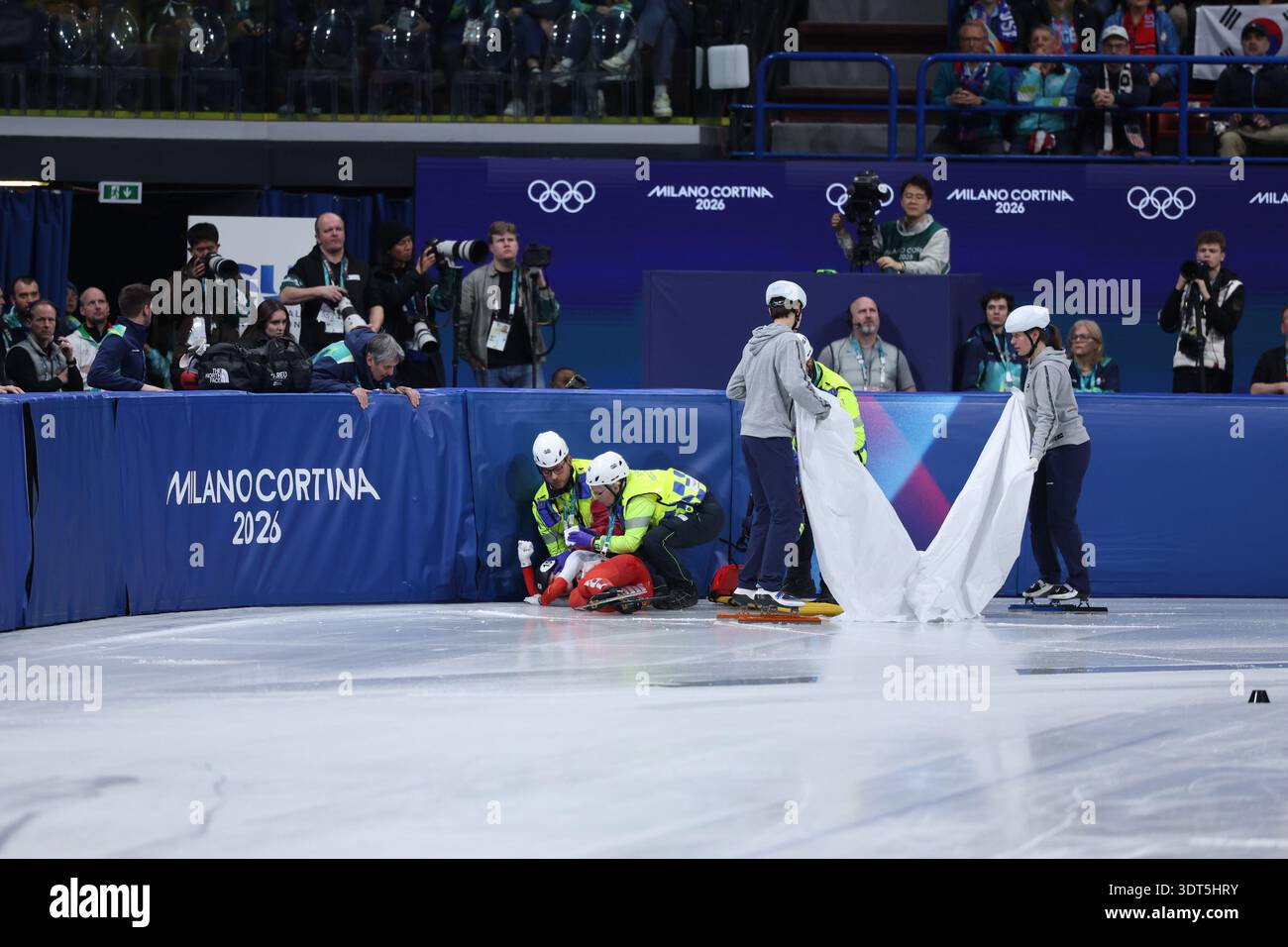 accident during the Olympic Winter Games Milano-Cortina2026, Short ...