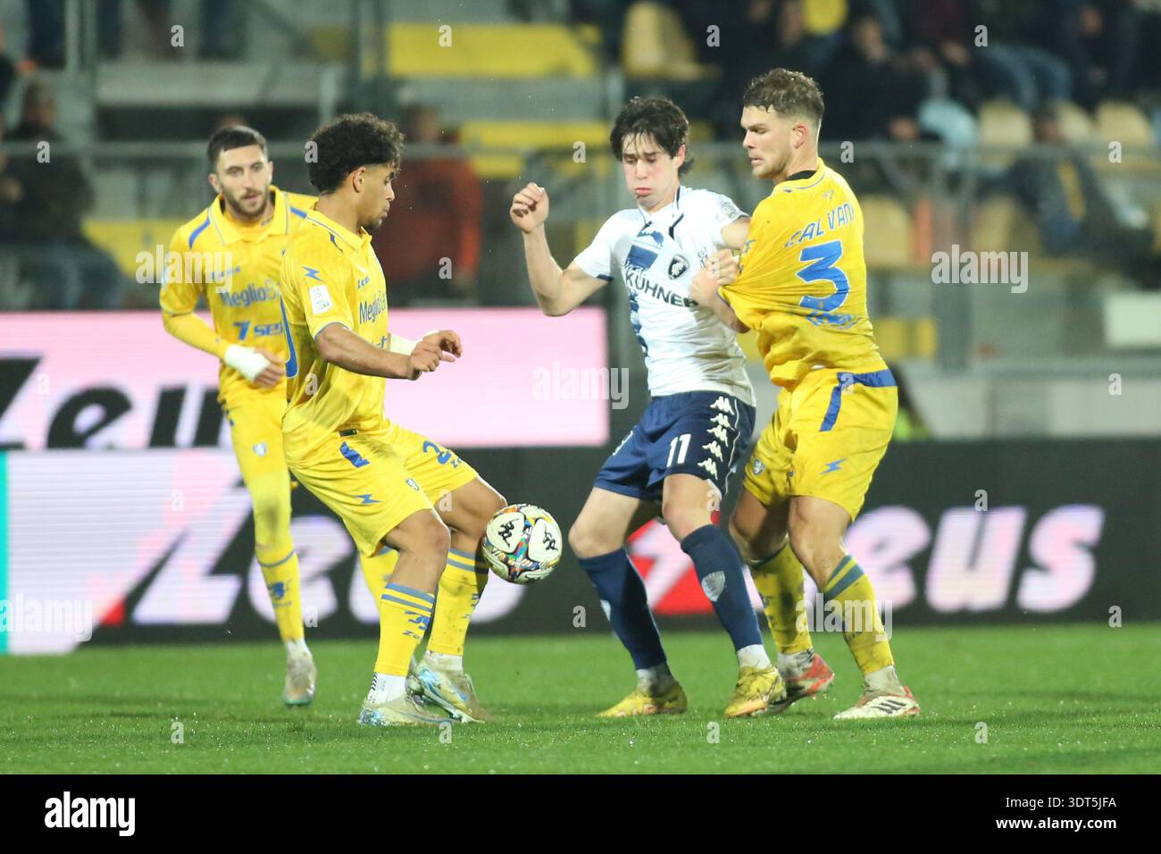 Gabriele Calvani of Frosinone Calcio is in action during during the ...