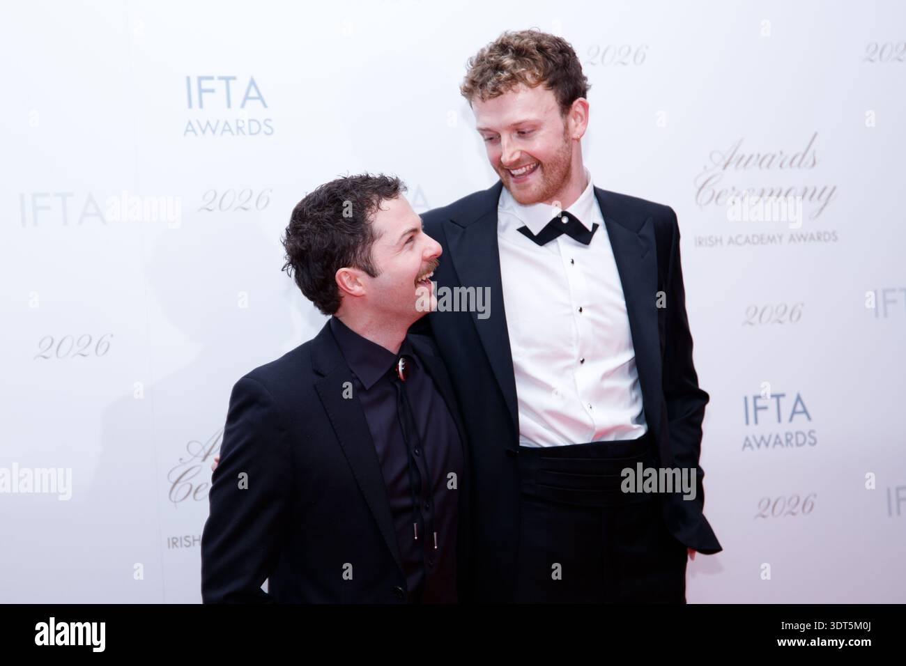 Dublin, Ireland – 20th February 2026 – Alex Murphy and Chris Walley on ...