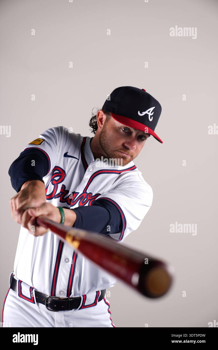 This is a 2026 photo of Brett Wisley of the Atlanta Braves baseball ...