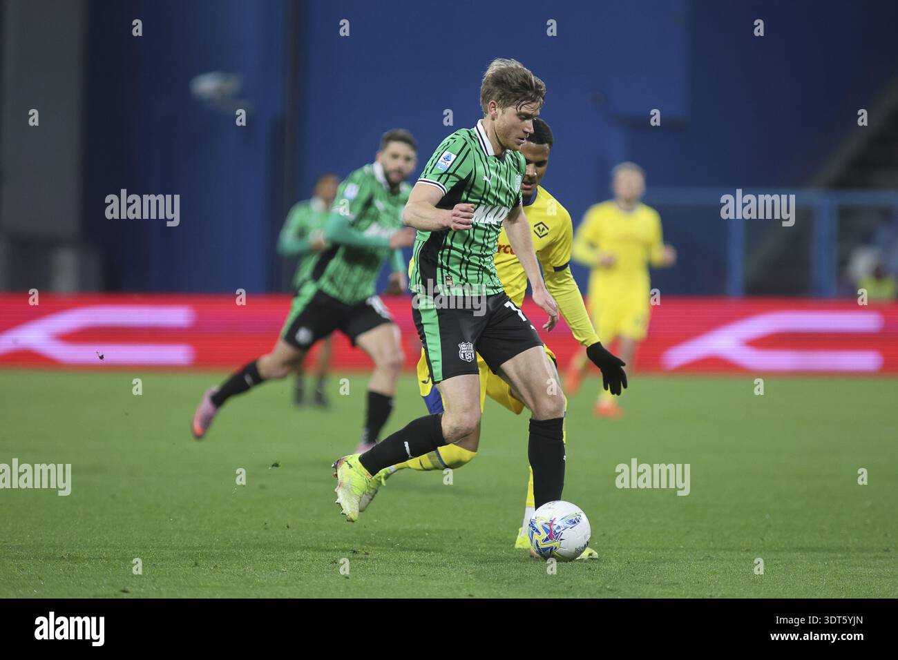 Filippo Romagna of US Sassuolo play the ball during US Sassuolo vs ...