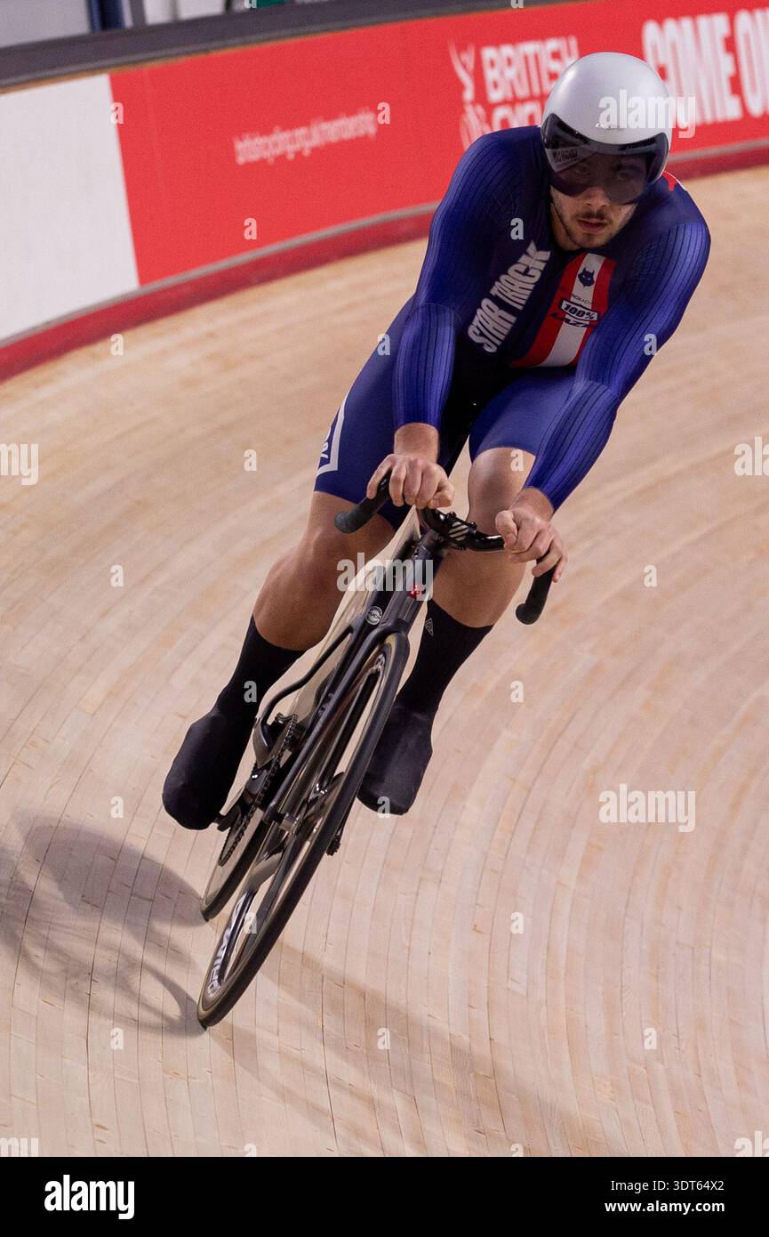 Full shot of Ed Lowe after Mens Sprint. Lloyds National Track Cycling ...