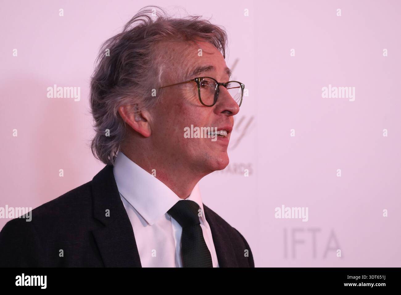 Dublin, Ireland, 20th February 2026, Steve Coogan arriving on the red ...
