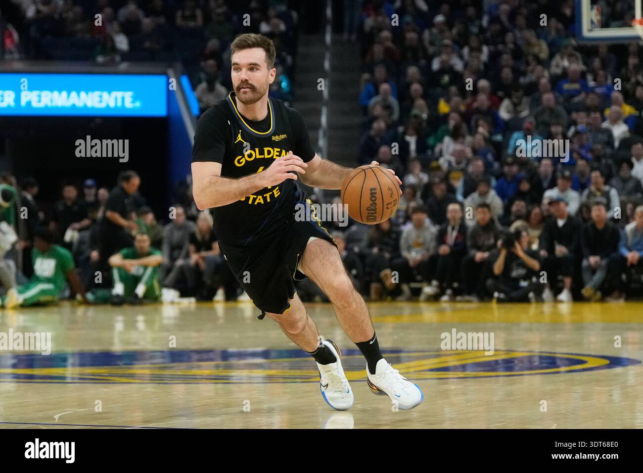 Golden State Warriors guard Pat Spencer during an NBA basketball game ...