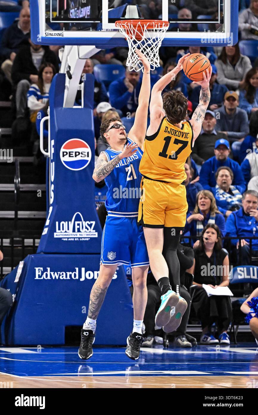 FEBRUARY 20, 2026: Virginia Commonwealth Rams forward Lazar Djokovic ...
