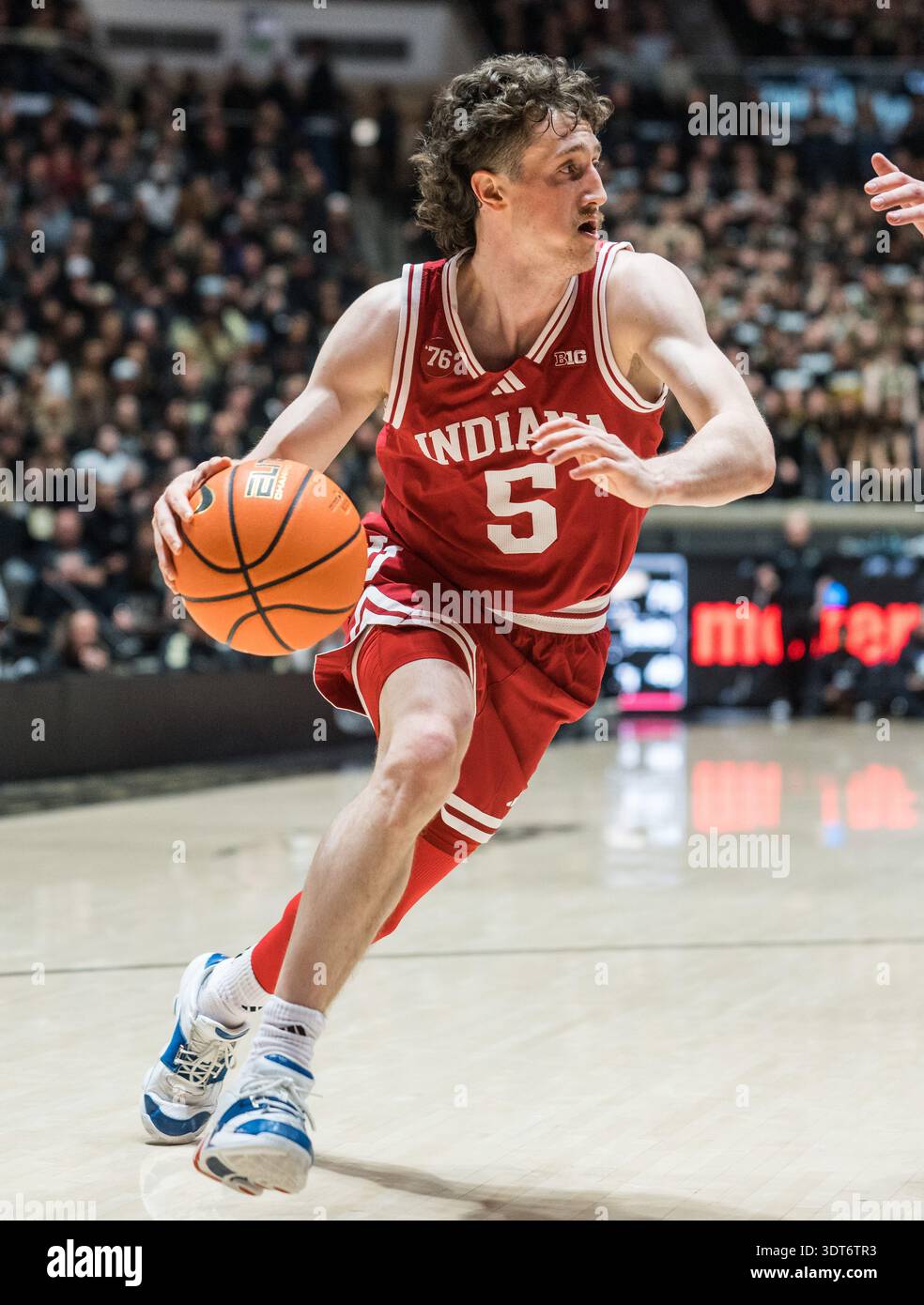 February 20, 2026, West Lafayette, Indiana, USA: Indiana Hoosiers guard ...