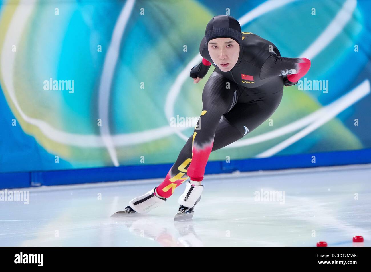 Mei Han of China, Speed Skating Women's 1500m during the Olympic Winter ...