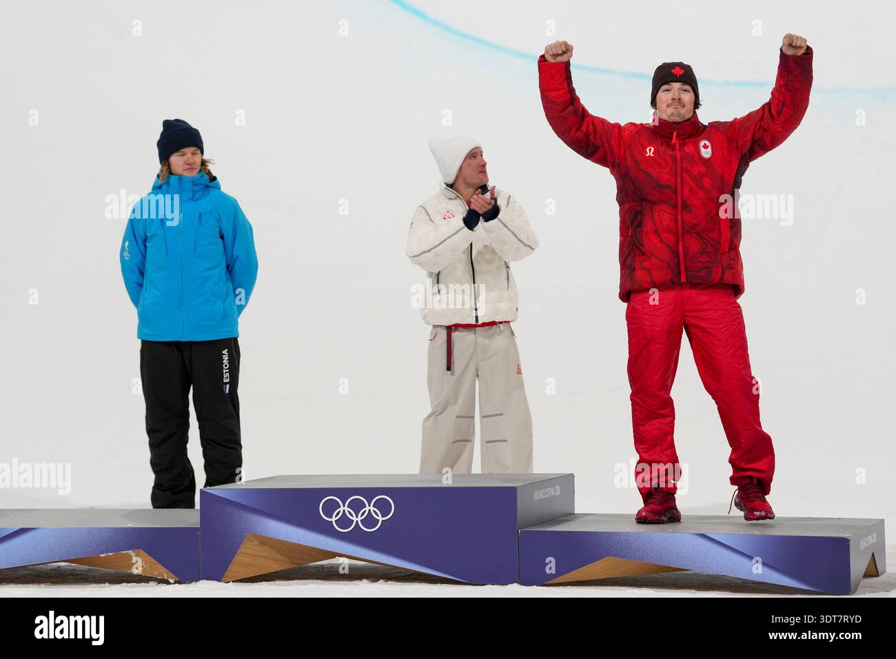 20/02/2026, Livigno, Snow Park, Winter Olympics: Men’s Freeski Halfpipe ...