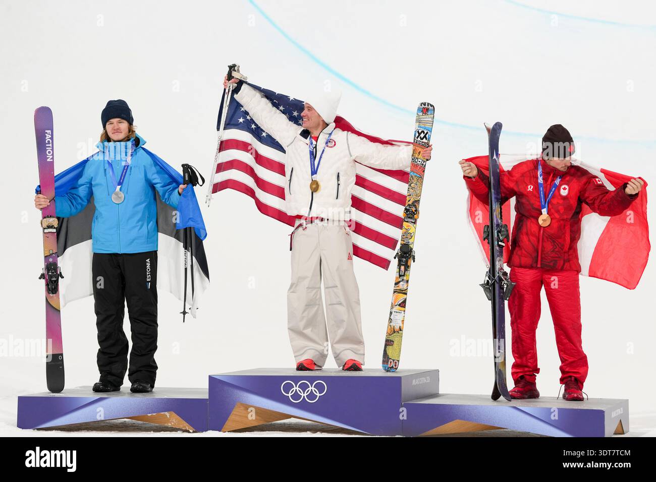 20/02/2026, Livigno, Snow Park, Winter Olympics: Men’s Freeski Halfpipe ...