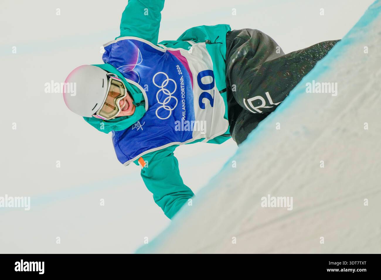 20/02/2026, Livigno, Snow Park, Winter Olympics: Men’s Freeski Halfpipe ...