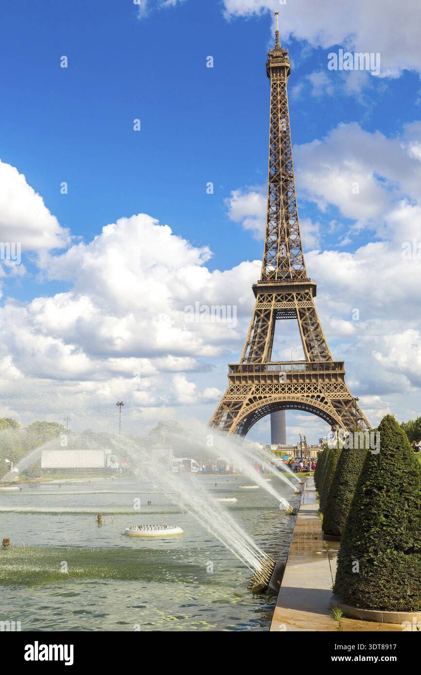 Eiffel Tower most visited monument in France and the most famous symbol ...