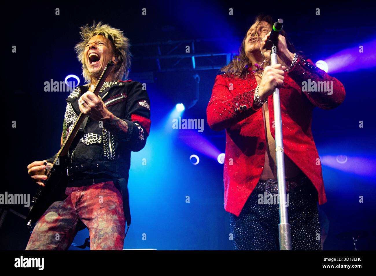 Rich Ward and Professional Wrestler and Singer Chris Jericho of Fozzy ...