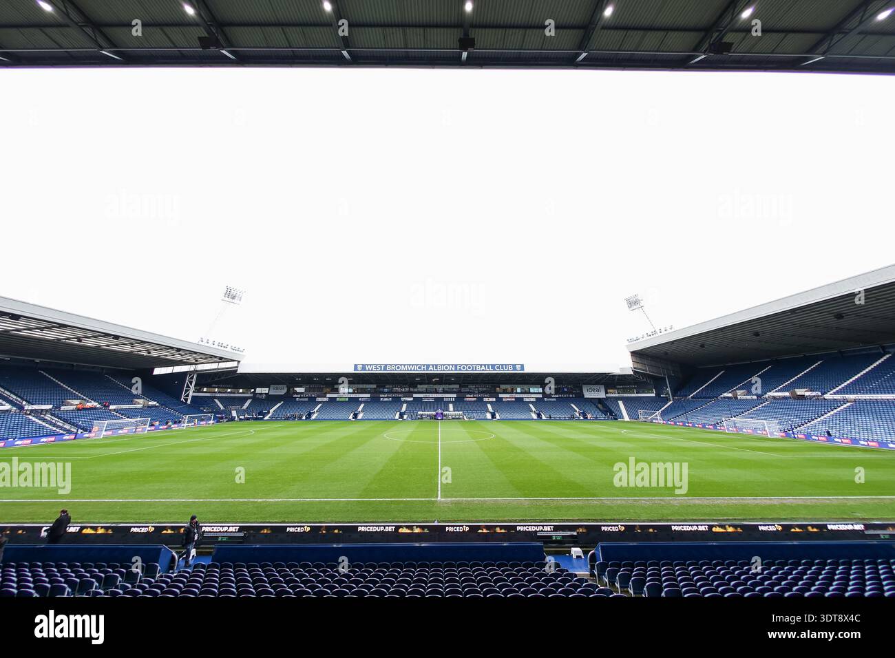 A general view of the ground ahead of kick off during the Sky Bet ...