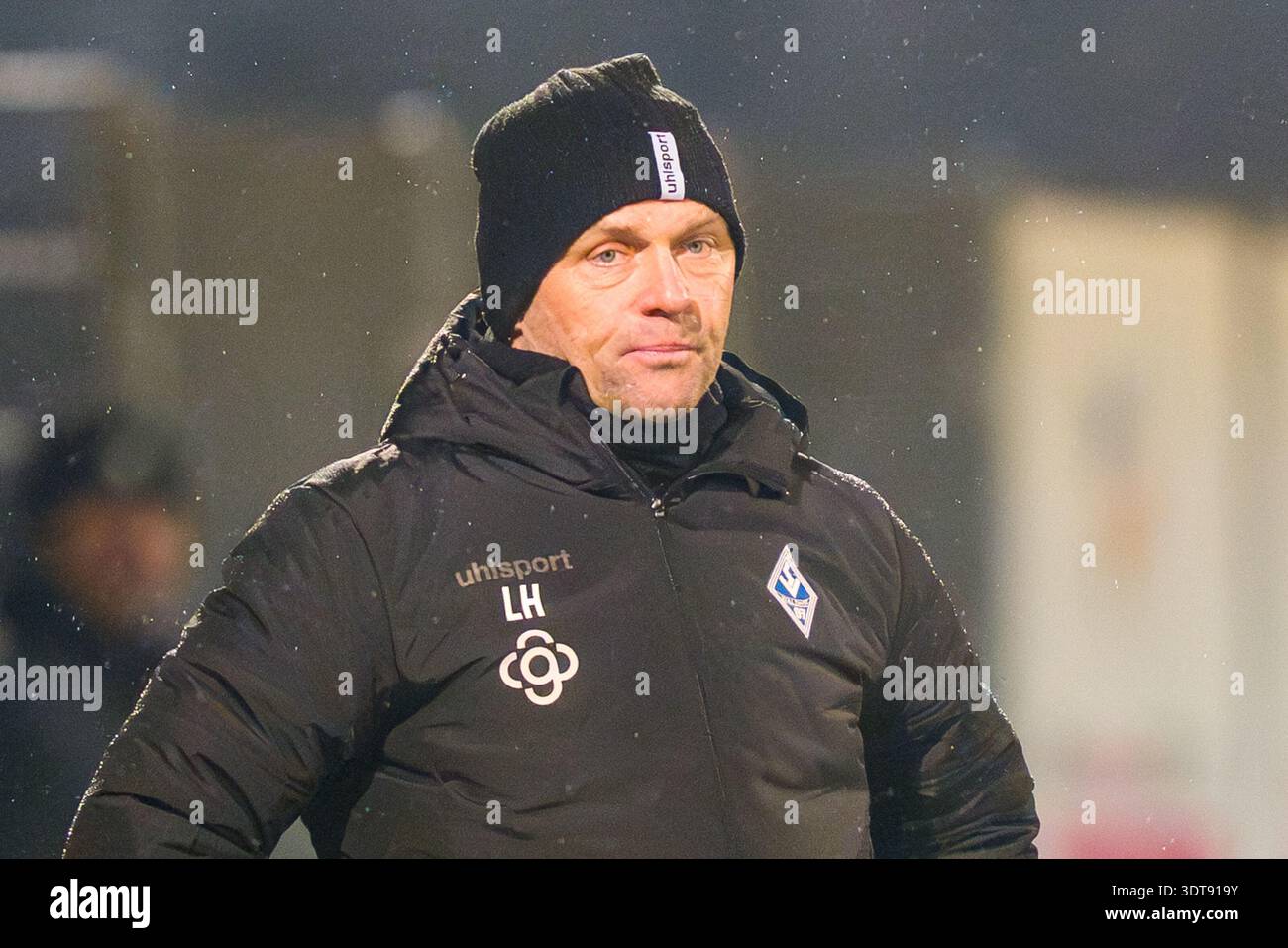 Luc Holtz (Coach SV Waldhof Mannheim) is dissatisfied, Stuttgart II vs ...