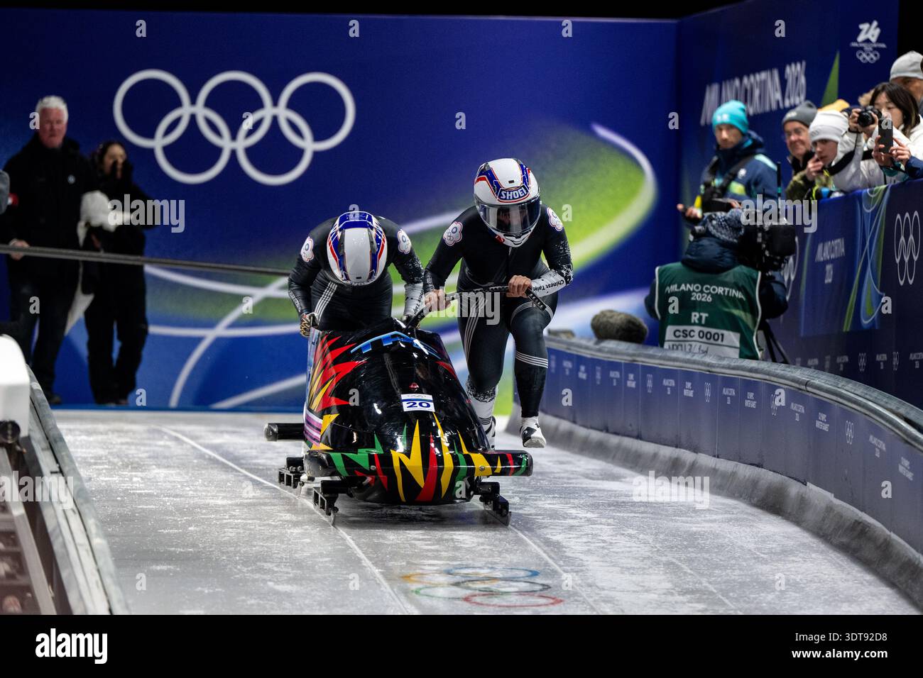 LIN Sin-Rong, LIN Song-En (Taiwan) at the start / Race start, ITA ...