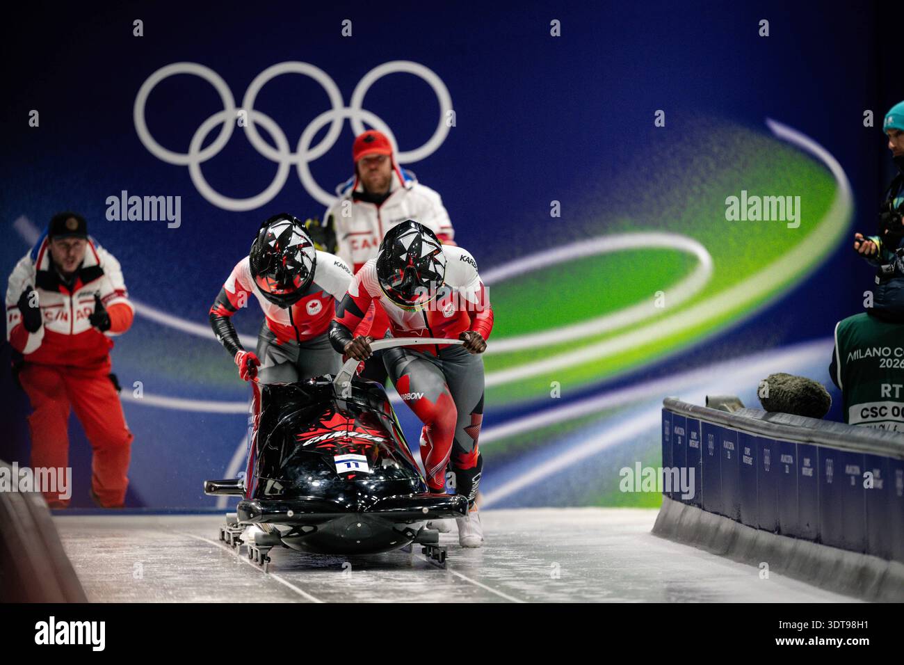 APPIAH Cynthia, RICHARDSON WILSON Dawn (CAN), im Zweierbob der Frauen ...
