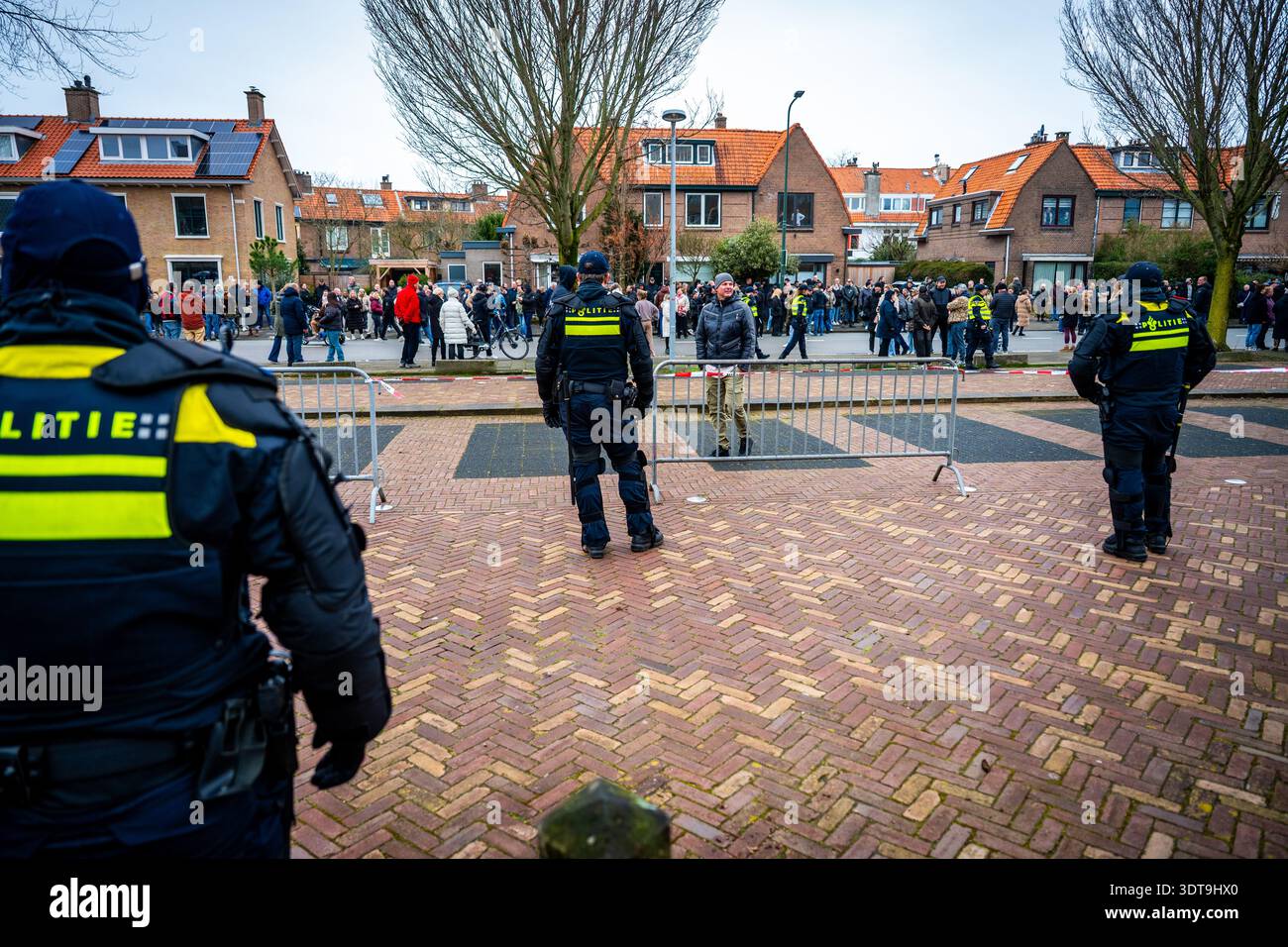 THE HAGUE - A demonstration is taking place on Sportlaan against the ...