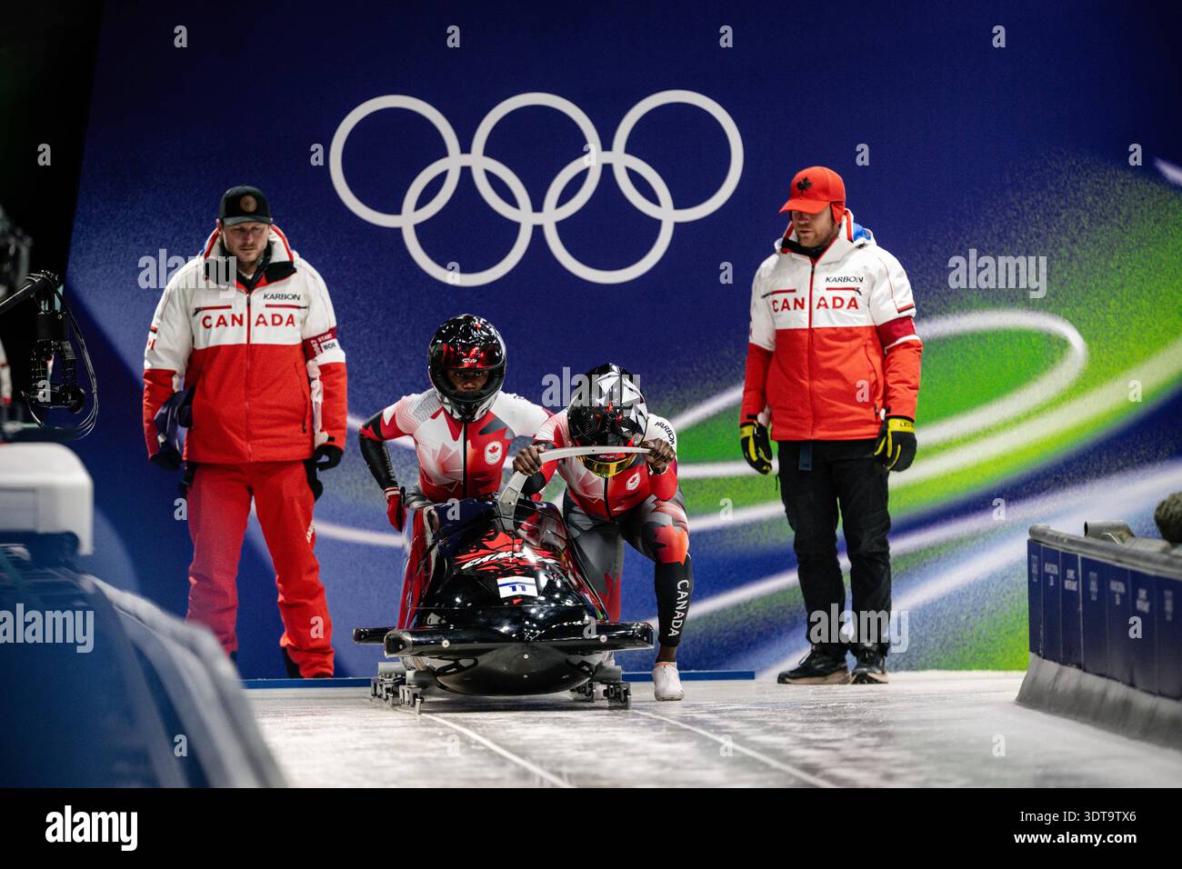APPIAH Cynthia, RICHARDSON WILSON Dawn (CAN), im Zweierbob der Frauen ...