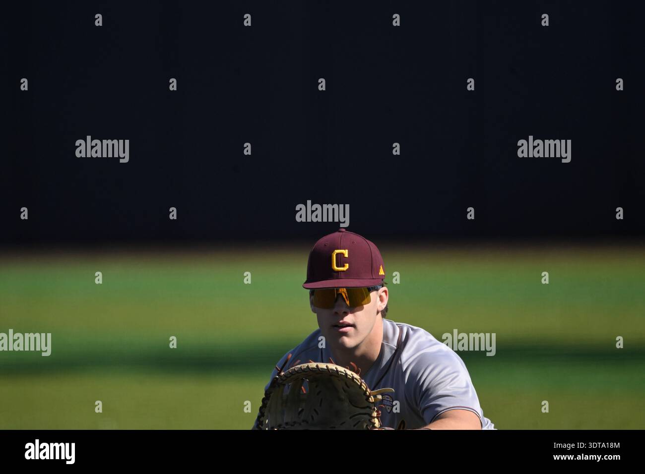 Central Michigan infielder Nathan Ball (13) plays Belmont in an NCAA ...