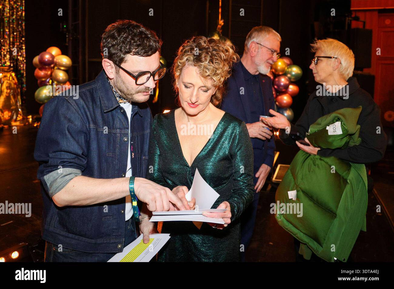 Michael Stütz und Tricia Tuttle bei der Verleihung des 40. Teddy Award ...