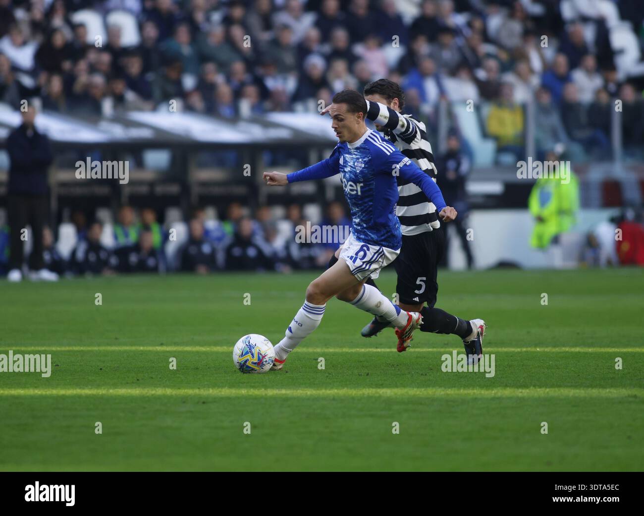 Maxence Caqueret of Como 1907 during the Italian Serie A, 2025/2026 ...