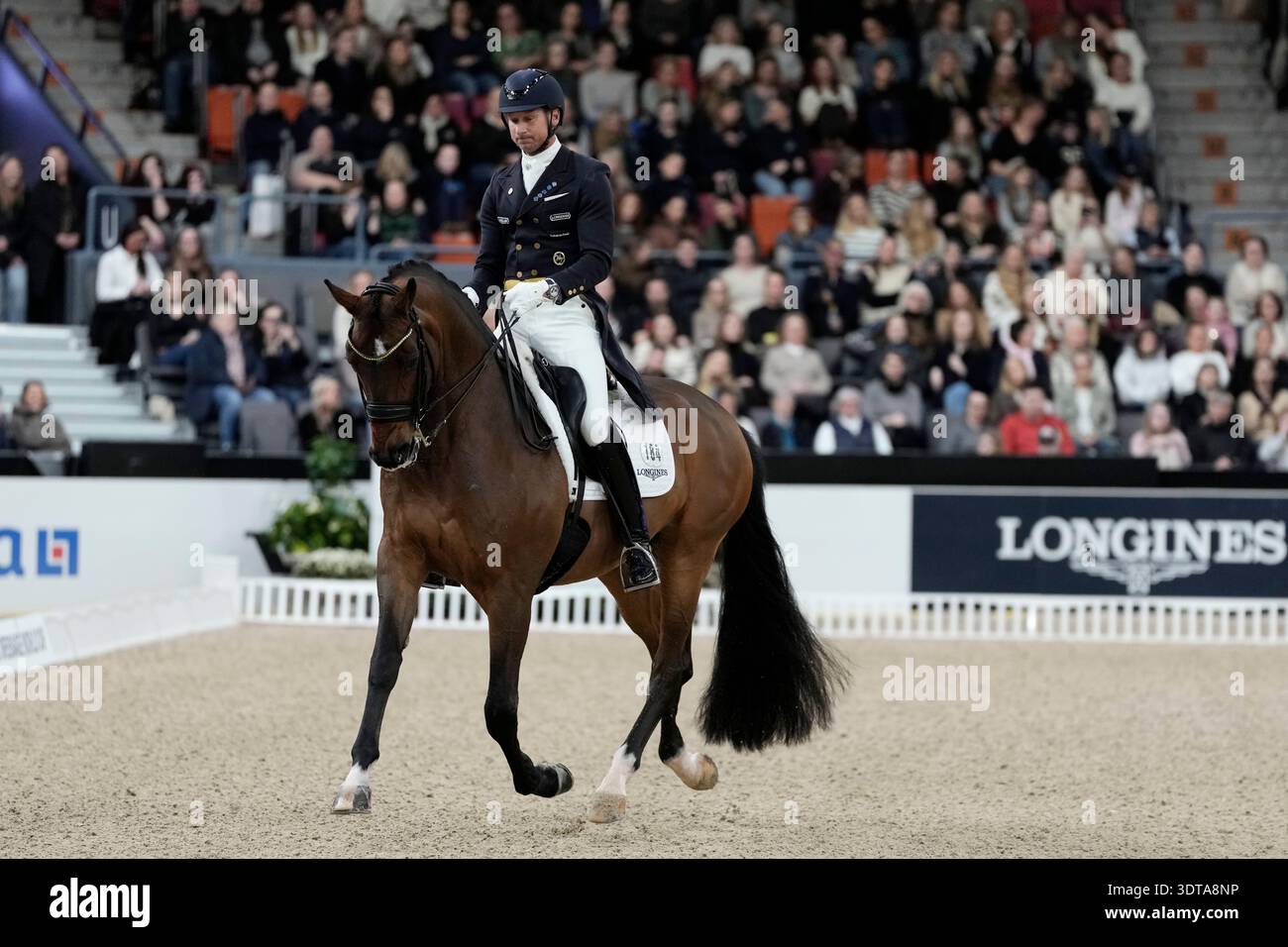 GOTHENBURG, SWEDEN 20260221Patrik Kittel, Sweden, on the horse ...
