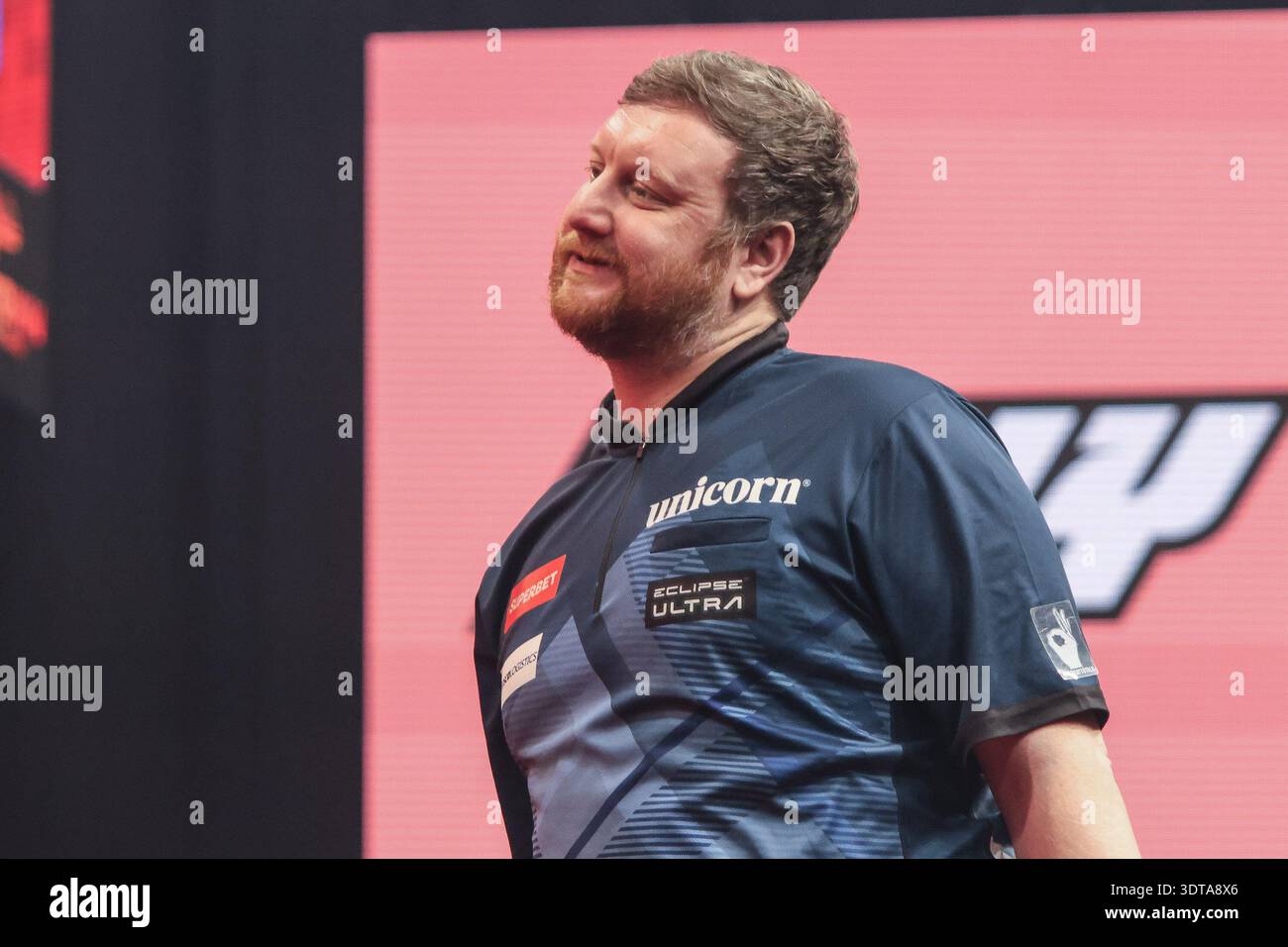 Krakow 21.02.2026. Dart SUPERBET Poland Darts Open w Krakowie dzien 2 ...