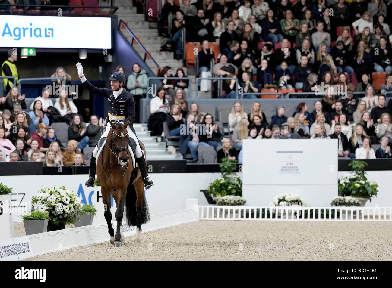 GOTHENBURG, SWEDEN 20260221Patrik Kittel, Sweden, on the horse ...
