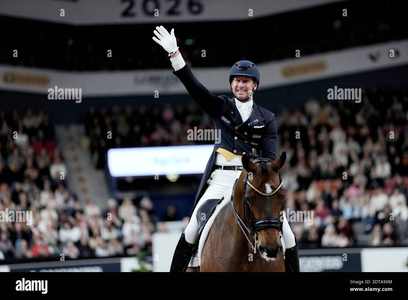 GOTHENBURG, SWEDEN 20260221Patrik Kittel, Sweden, on the horse ...