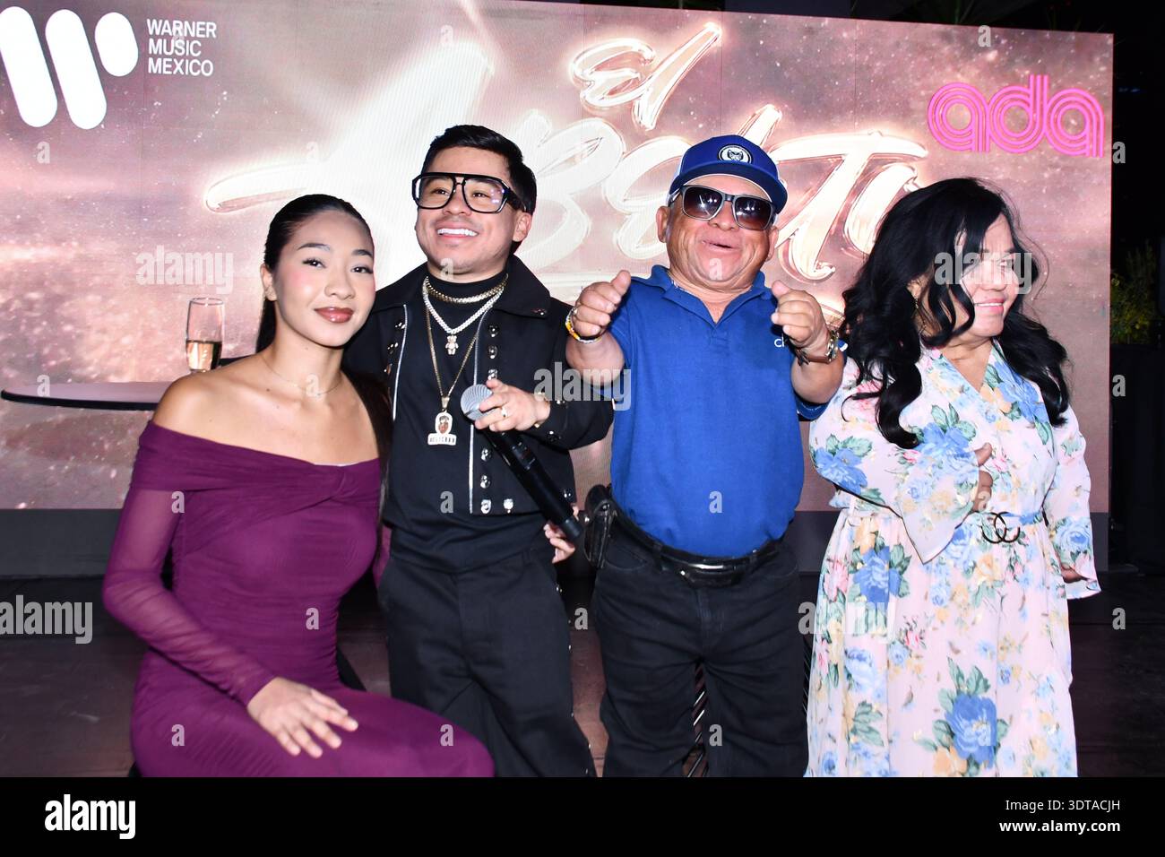 Influencer Abel Saenz, known as Abelito, attends a press conference for ...