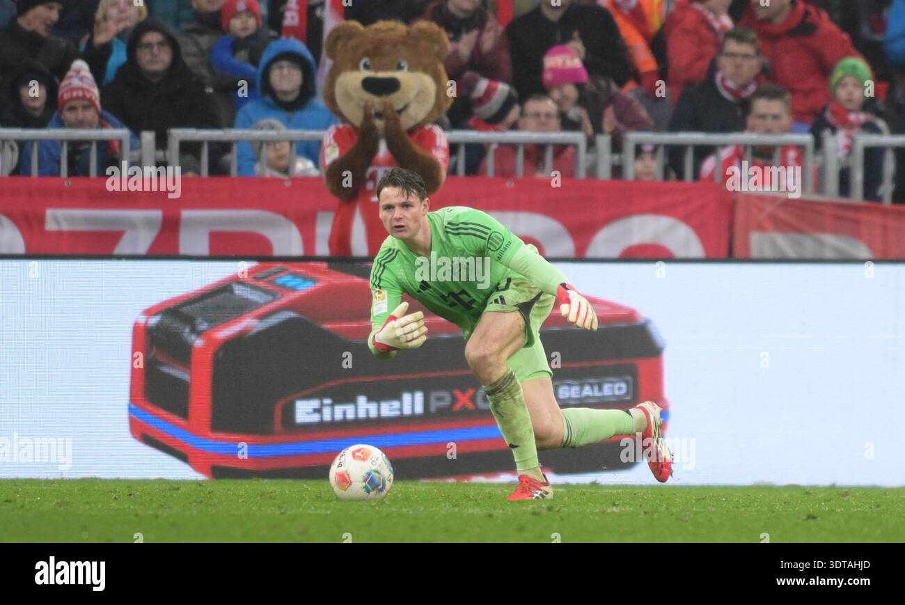 Goalkeeper Jonas Urbig (Bayern) Munich, February 21, 2026, Football ...